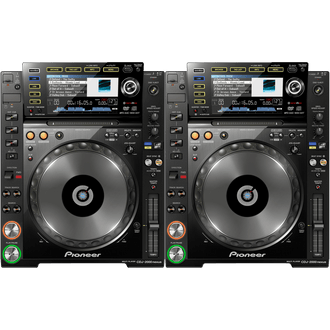 Pioneer CDJ 2000 Pair - Used DJ Players - FREE 24H Shipping – Turntable ...
