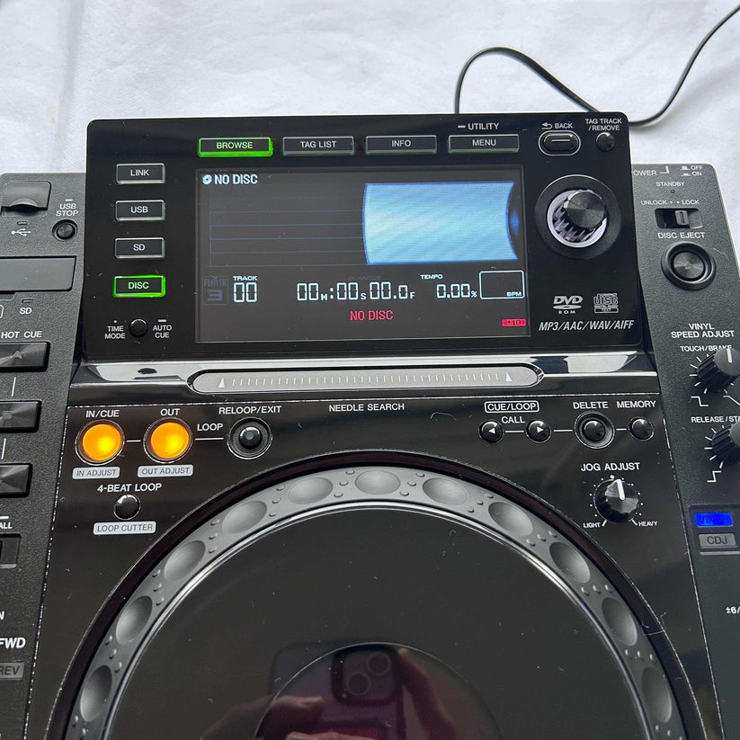 Pioneer CDJ 2000 Pair - Used DJ Players - FREE 24H Shipping – Turntable ...